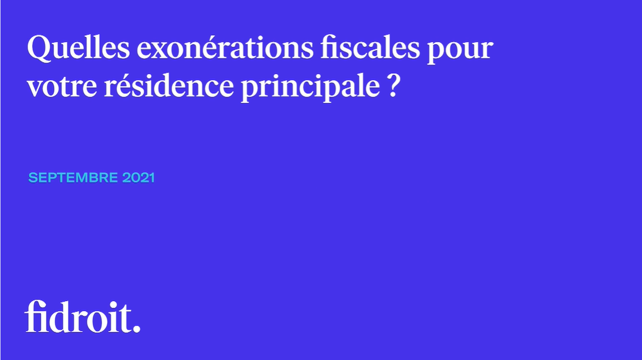Quelles Exonérations Fiscales Pour Votre Résidence Opti Finance